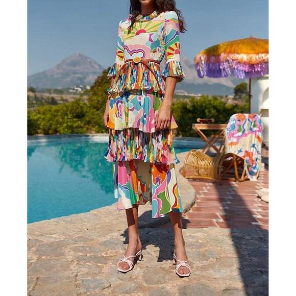Celia B | Dresses | New Celia B Sun Dress In Multi | Poshmark